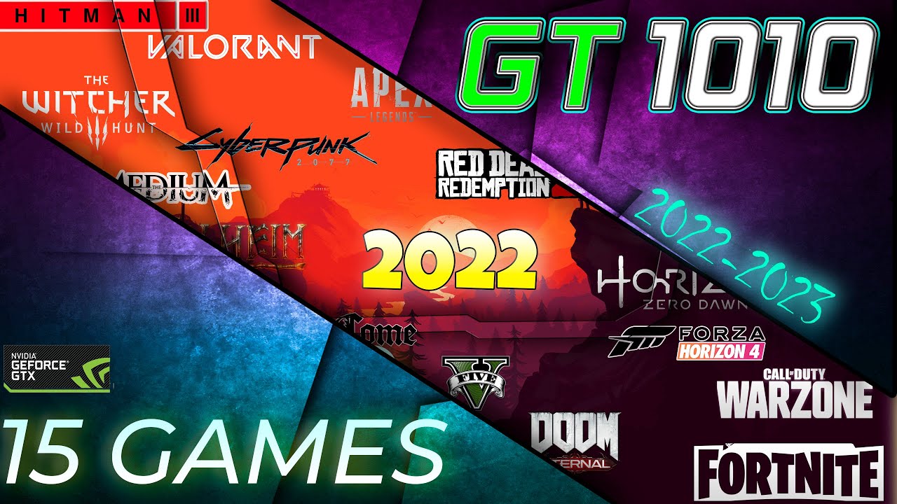 GT 1010: Everything You Need To Know In 15 Games! | Gaming in 2022-2023 ...