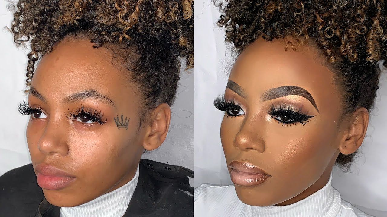 SOFT GLAM CLIENT MAKEUP TUTORIAL - YouTube