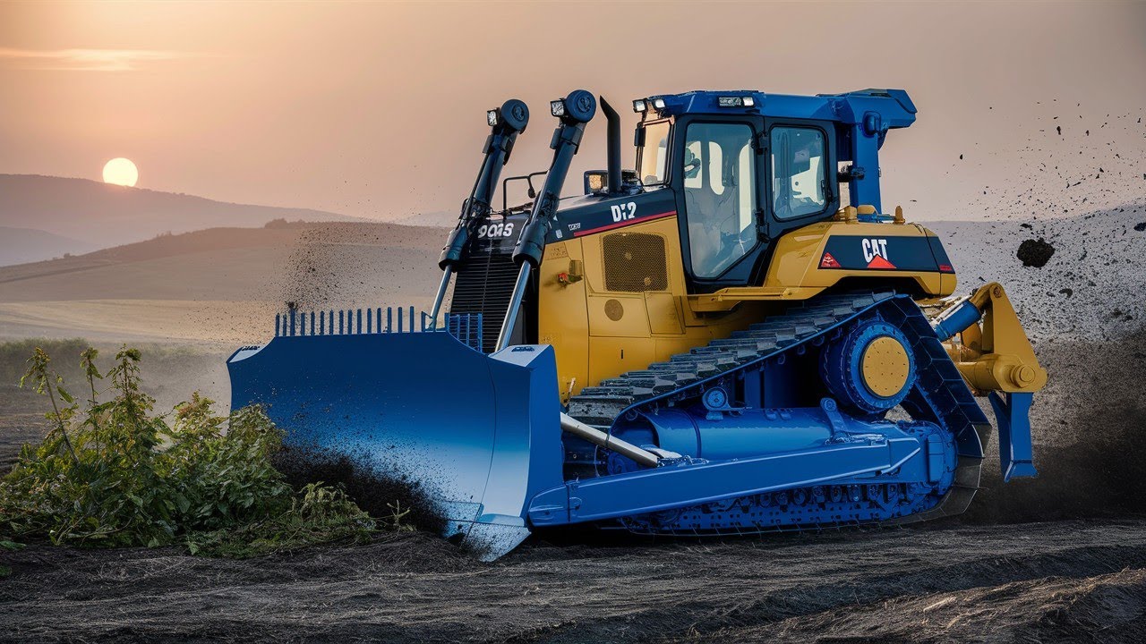 Heavy-Duty Excellence: 2025 Caterpillar D12 Bulldozer" - YouTube