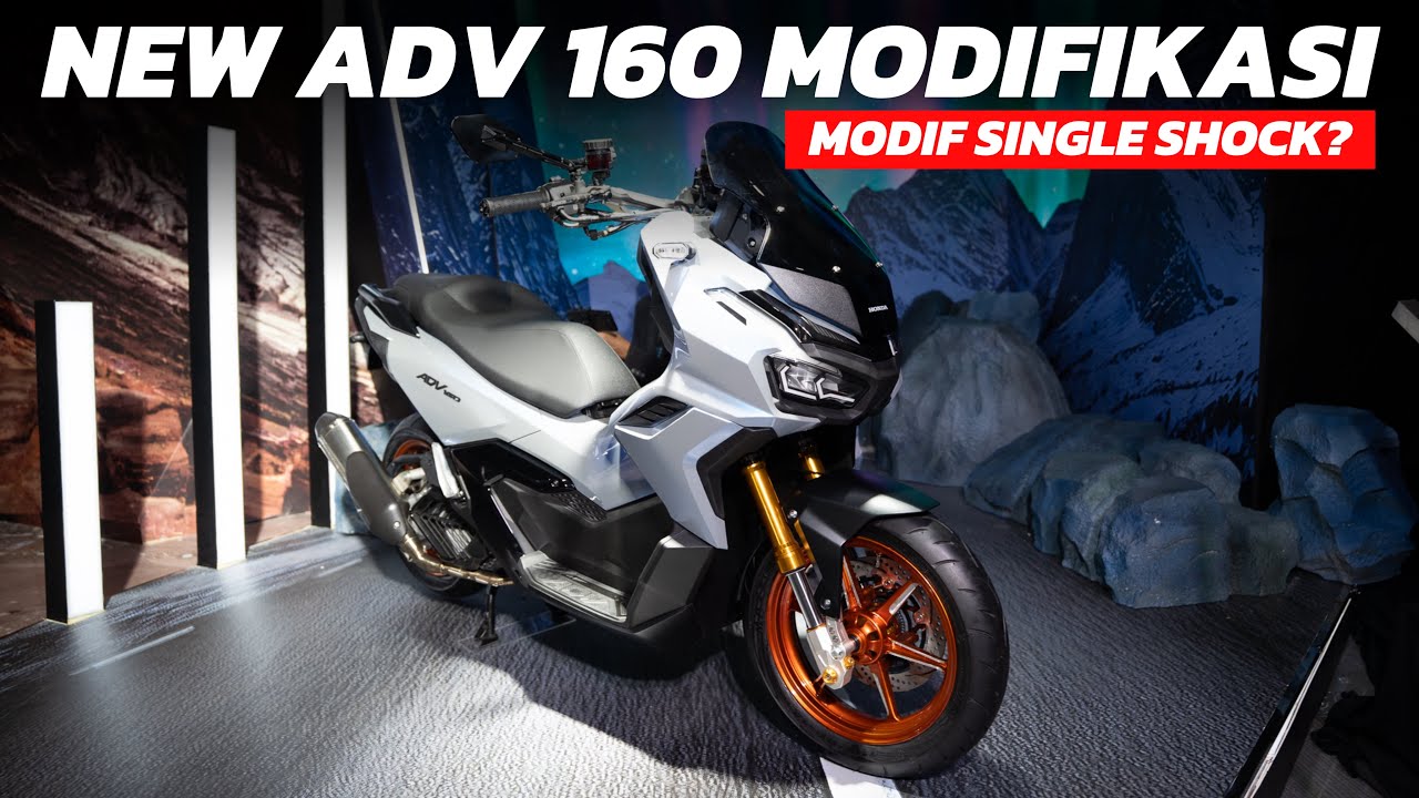 MODIF SINGLE SHOCK ‼️ REVIEW ADV 160 ROADSYNC MODIFIKASI PERTAMA - YouTube