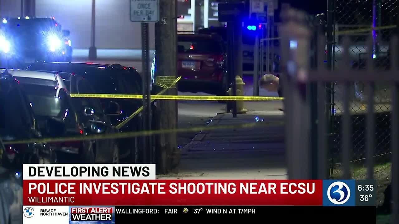 VIDEO: Late night shooting under investigation near ECSU - YouTube