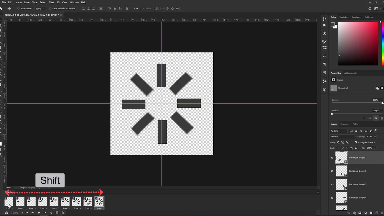 Photoshop Tips & Tricks 002 Loading Animated GIF - YouTube