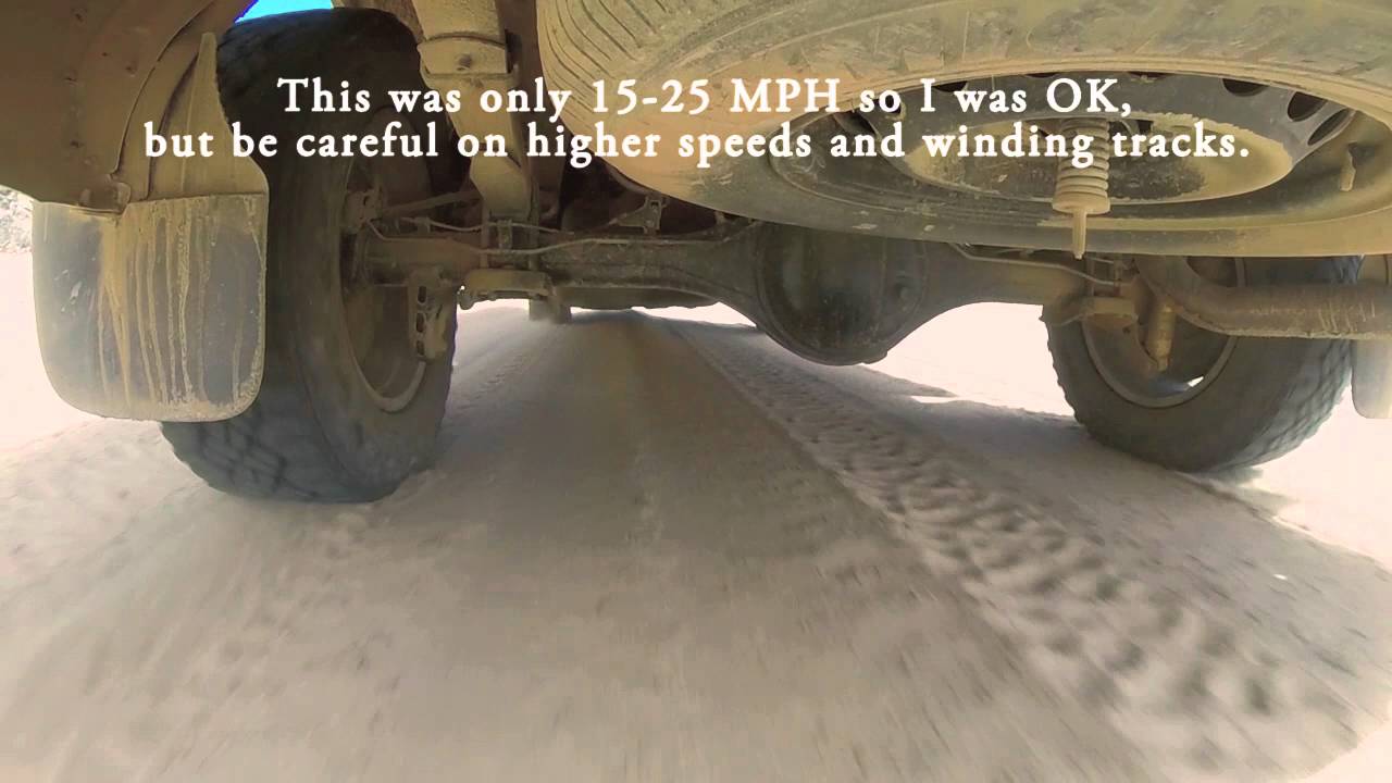 What a dead Shock looks like offroad. - YouTube