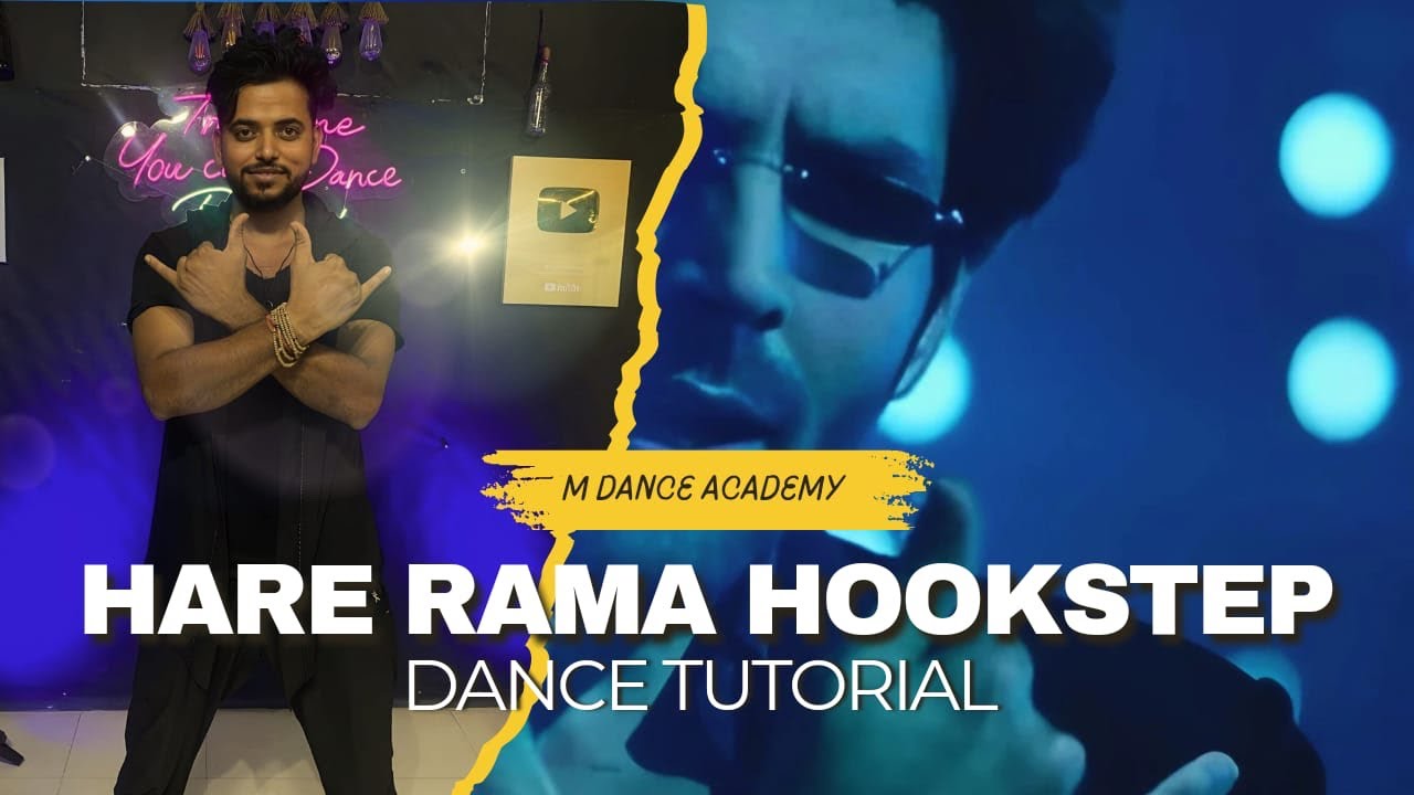 Hare ram hare krishna kartik Aaryan dance tutorial//hook steo sikho// Manish Indoriya dance step ...