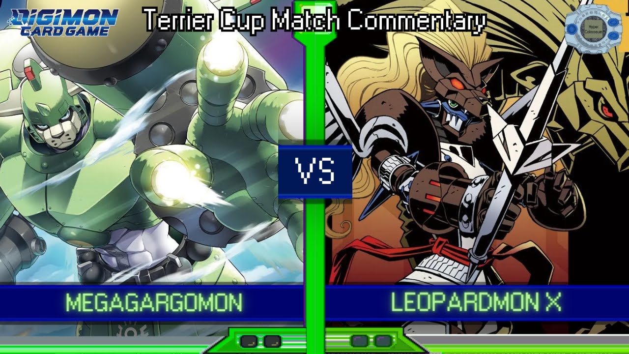 Gargomon Vs Leopardmon X Bt 15 Matchplay Commentary Youtube