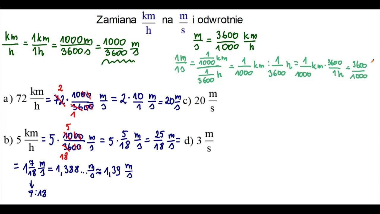 zamiana-km-h-na-m-s-m-s-na-km-h-7-klasa-fizyka-youtube