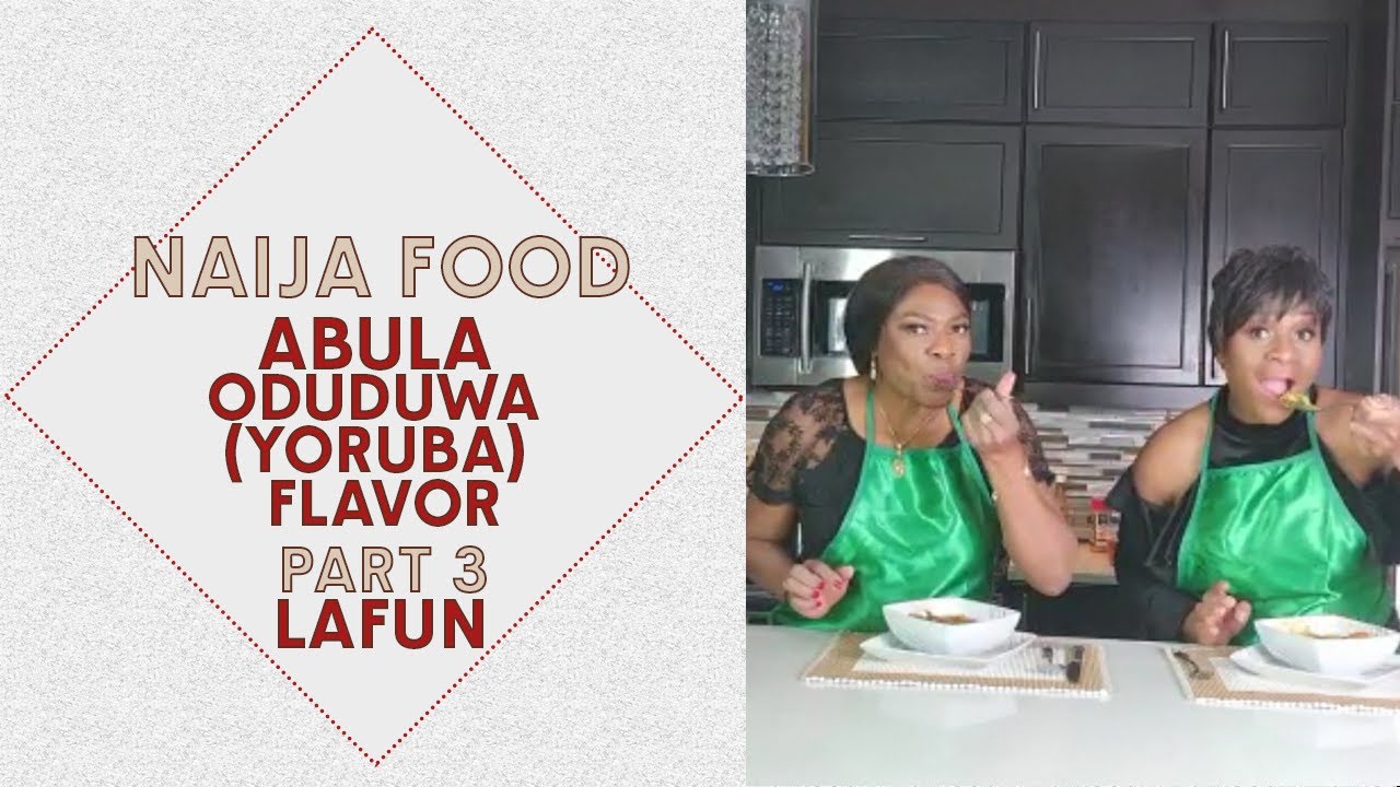 How to Cook Abula Part 3 | Lafun-Ibadan Way | (Cassava Flour ...