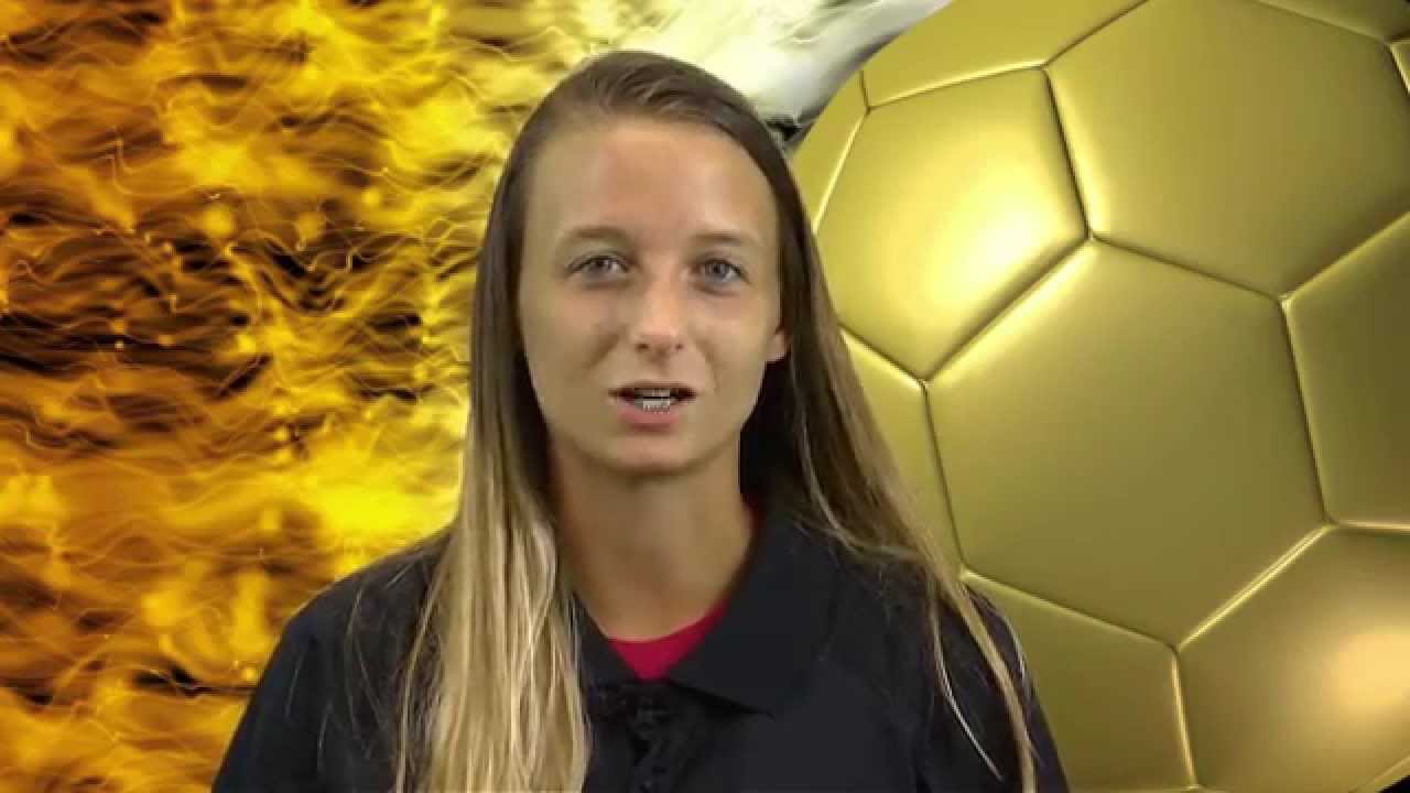 Q&A with Women’s Soccer’s Amber Watkins - YouTube