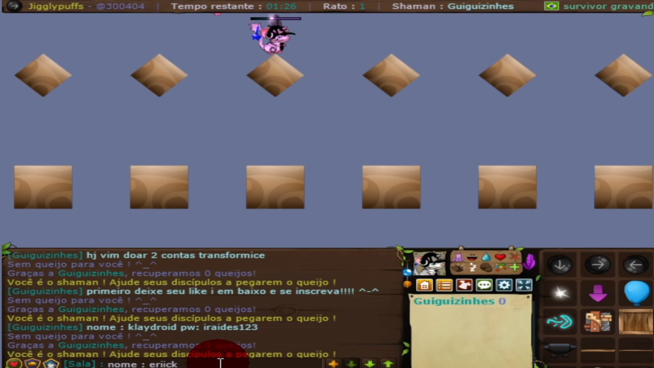 Doando Contas Transformice! #1 - YouTube