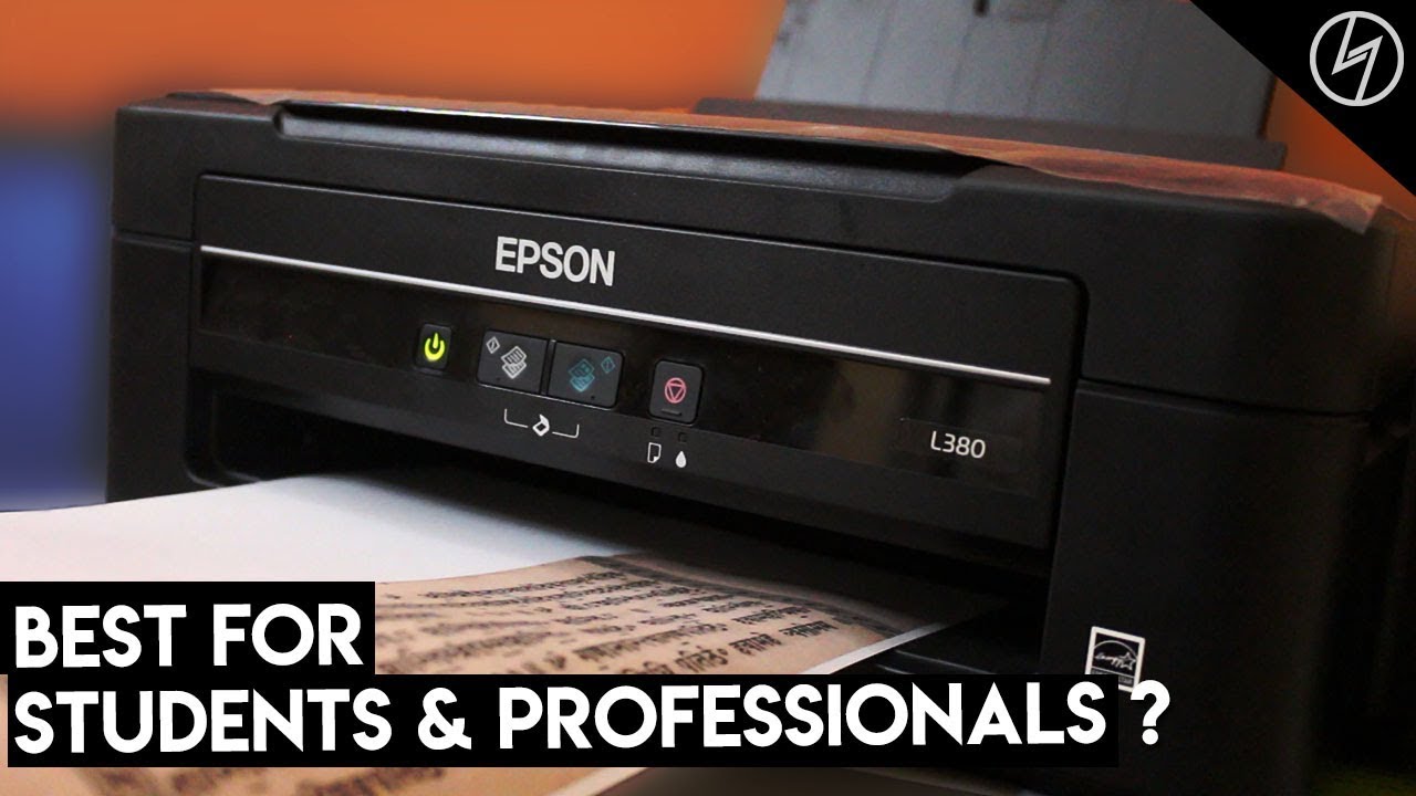 Epson L380 All-in-One Ink Tank Printer | CreatorShed - YouTube