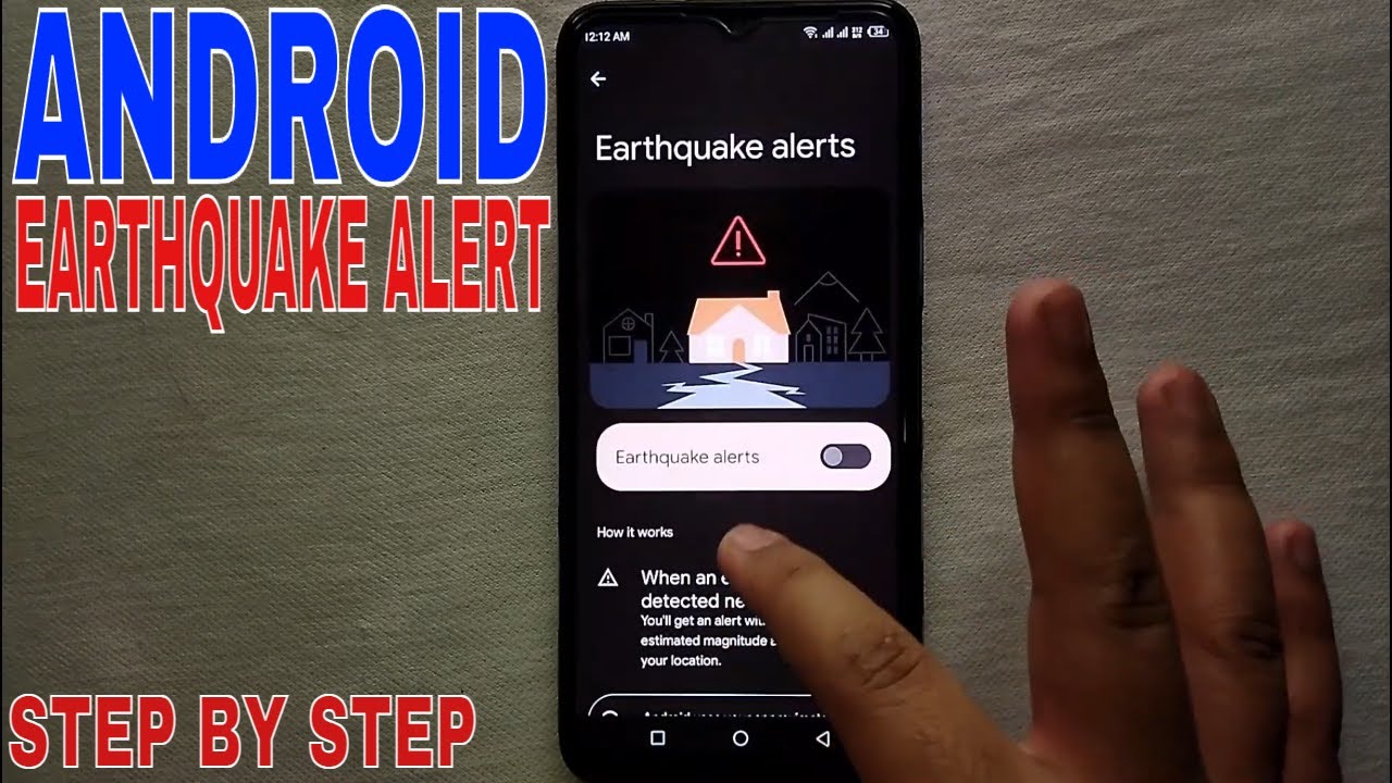 How To Enable Earthquake Alert On Android 🔴 - YouTube