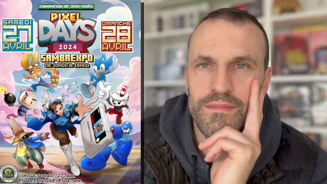 Pixel Days 2024: le plus grand des rassemblements Retrogaming - Faut il y aller? - YouTube