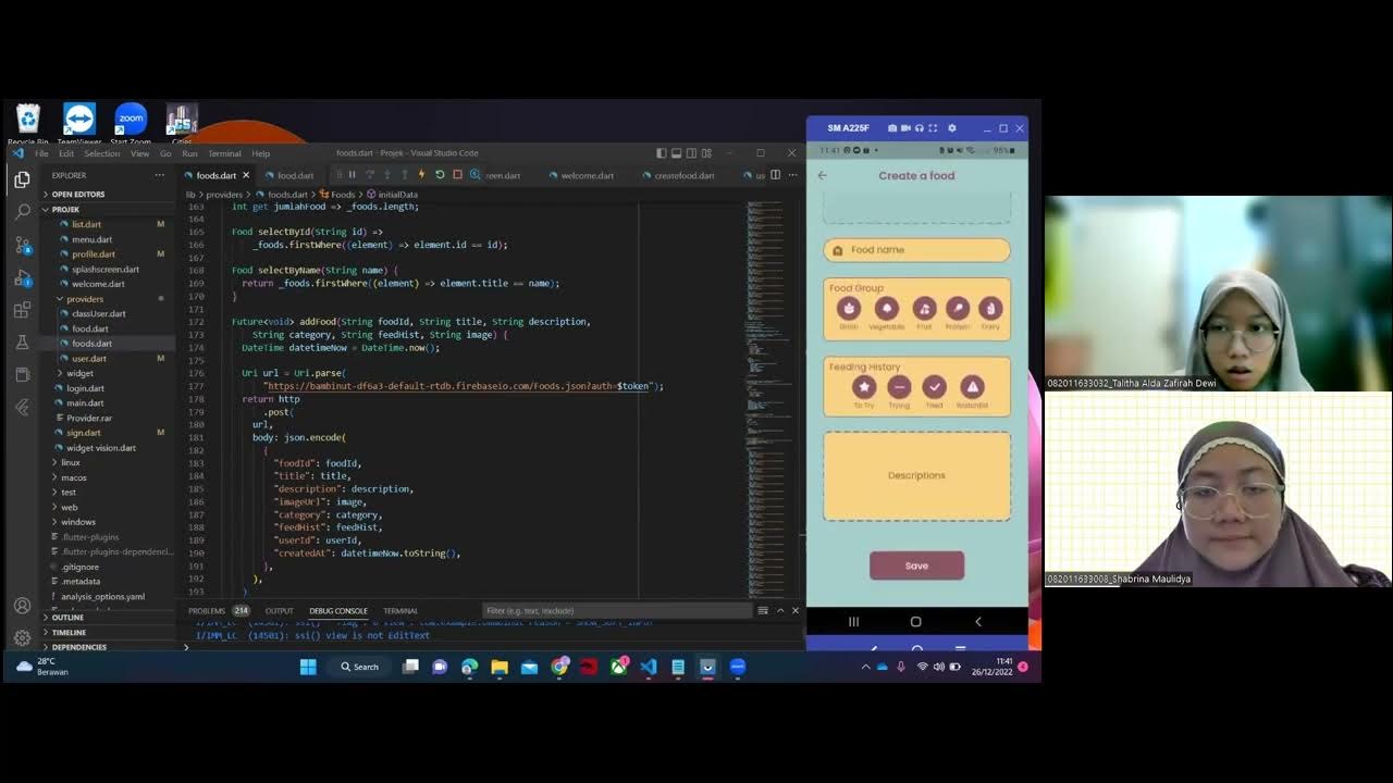 UAS Pemrograman Mobile Praktikum | NIM 008_032 - YouTube