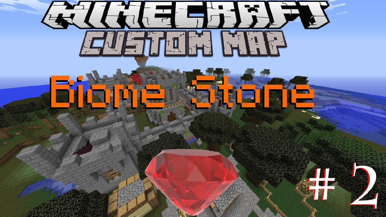 Minecraft Custom Map: Dungeon Runner - Biome Stone Part 2 - YouTube