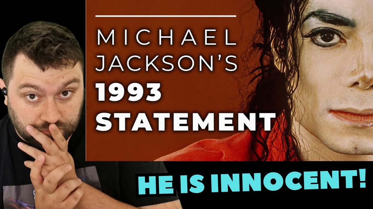 Michael Jackson Neverland Statement 1993 | REACTION - YouTube