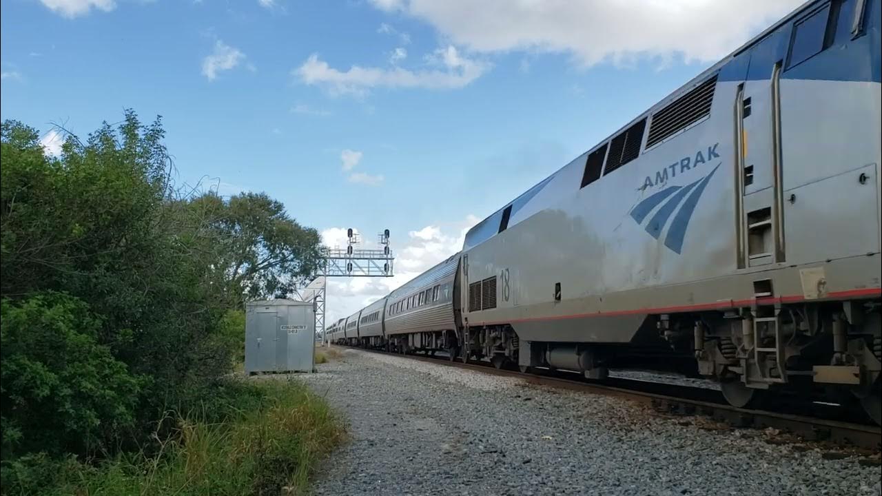 AMTRAK P091 THE SOUTHBOUND SILVER STAR - YouTube