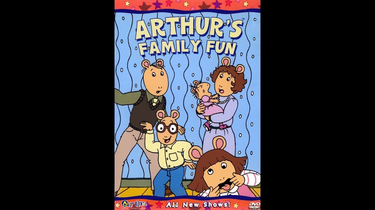 Opening to Arthur’s Family Fun RARE 2005 DVD (Our Time Print) (Re-Do ...