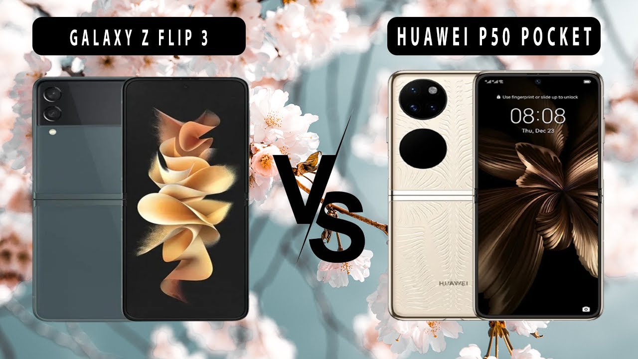 Samsung Z Flip 3 VS Huawei P50 Pocket - YouTube