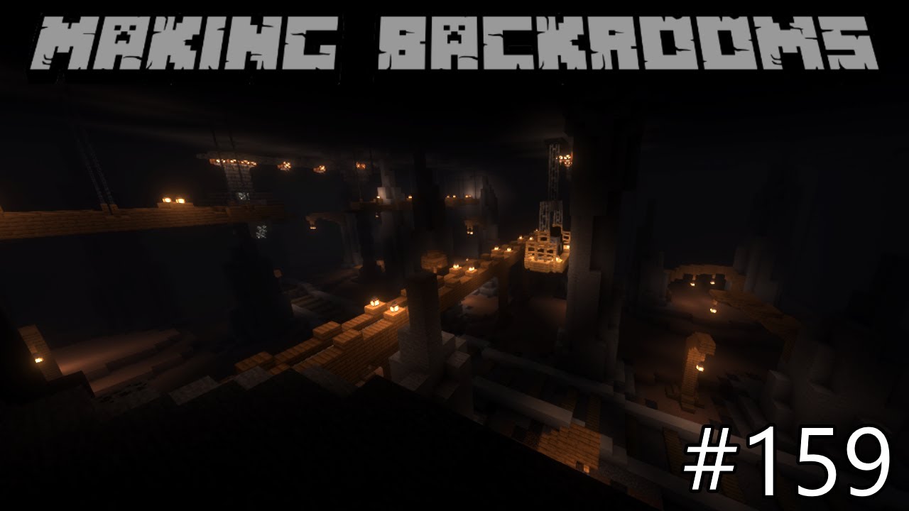 Making Backrooms in Minecraft Part 159 (Level -8) - YouTube