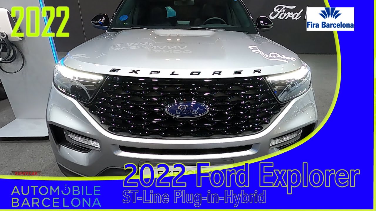 2022 Ford Explorer ST Line Plug in Hybrid AWD Interior Exterior ...