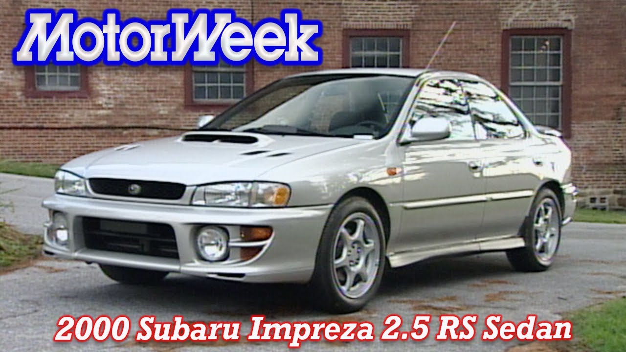 2000 Subaru Impreza 2.5 RS Sedan | Retro Review - YouTube