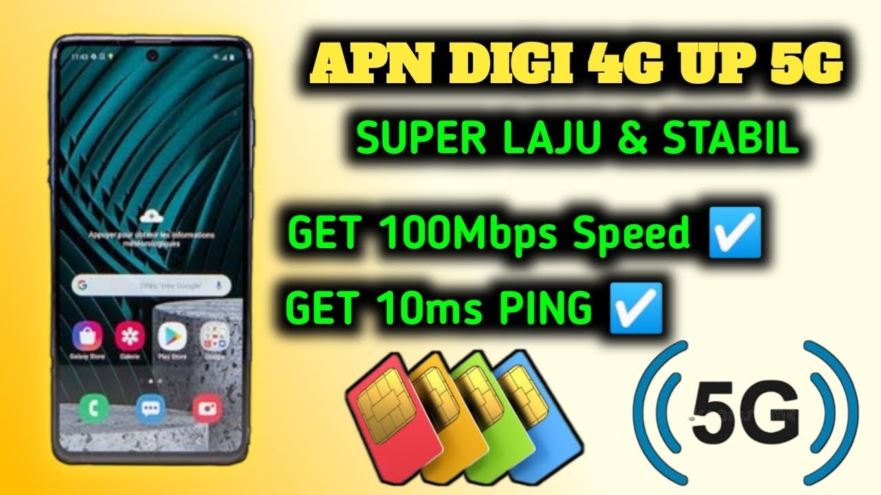 APN DIGI TERCEPAT PALING STABIL 4G UP 5G 2024 - YouTube