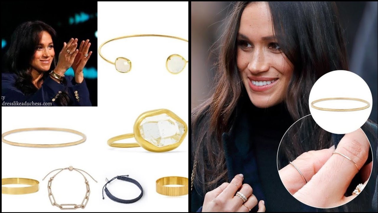 Meghan Markle so Stylish Royal Jewllery Collection #meghanmarkle - YouTube