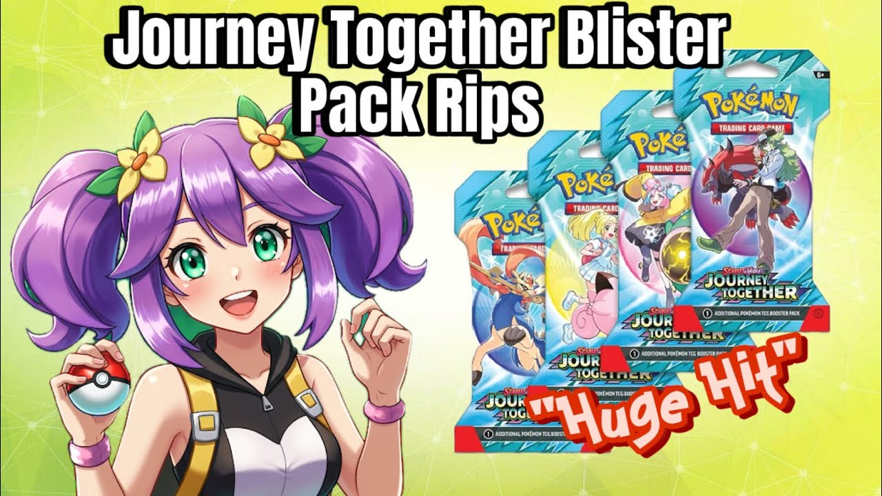 Big “HITS” get N's PP Up, Pokemon Journey Together Blister Rips - YouTube