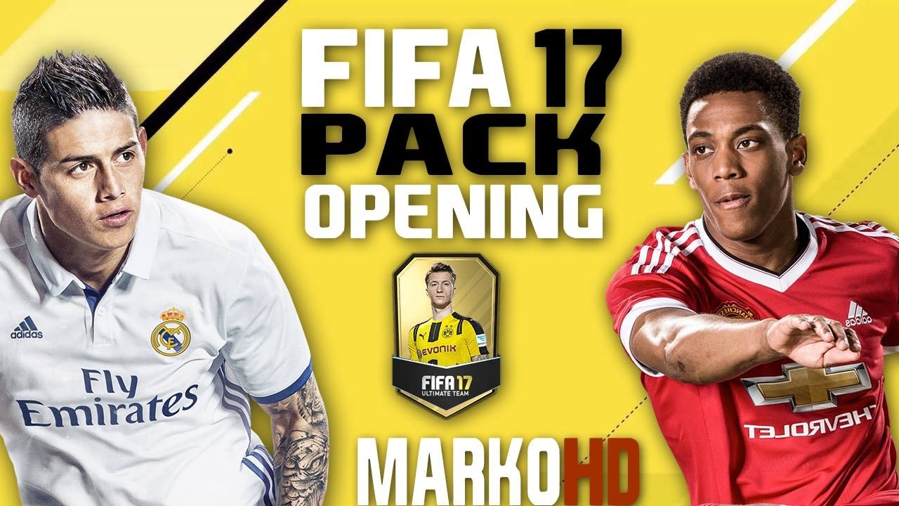 FIFA 17 PACK OPENING - YouTube
