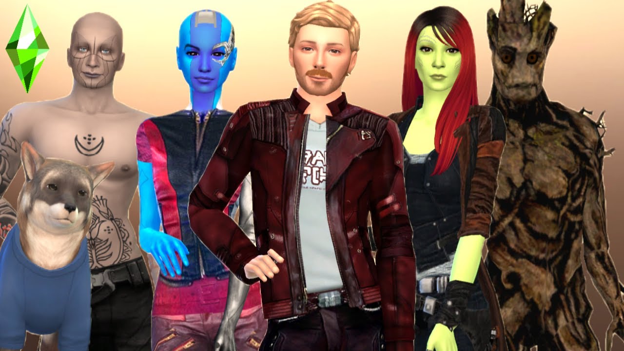 Star-Lord, Gamora, Nebula, Drax, Groot & Rocket [Guardians Of The ...