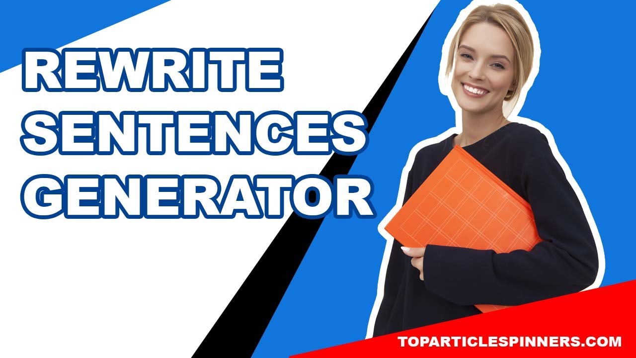 Rewrite Sentences Generator - Rephrase Sentences Online - YouTube