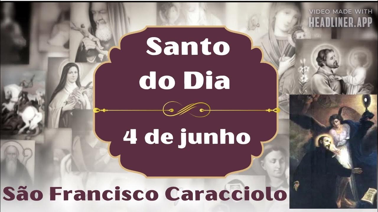 SANTO DO DIA | 4 DE JUNHO - YouTube