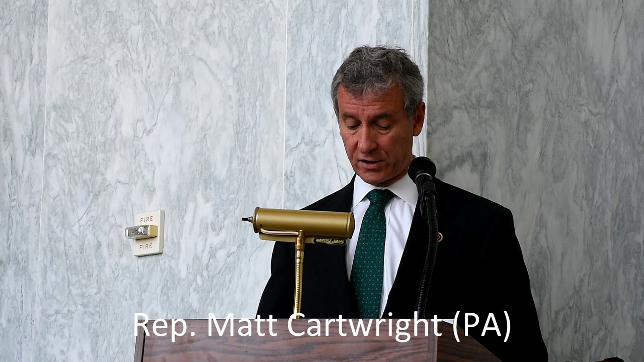 Clean Energy EXPO 2018: U.S. Representative Matt Cartwright (PA) - YouTube