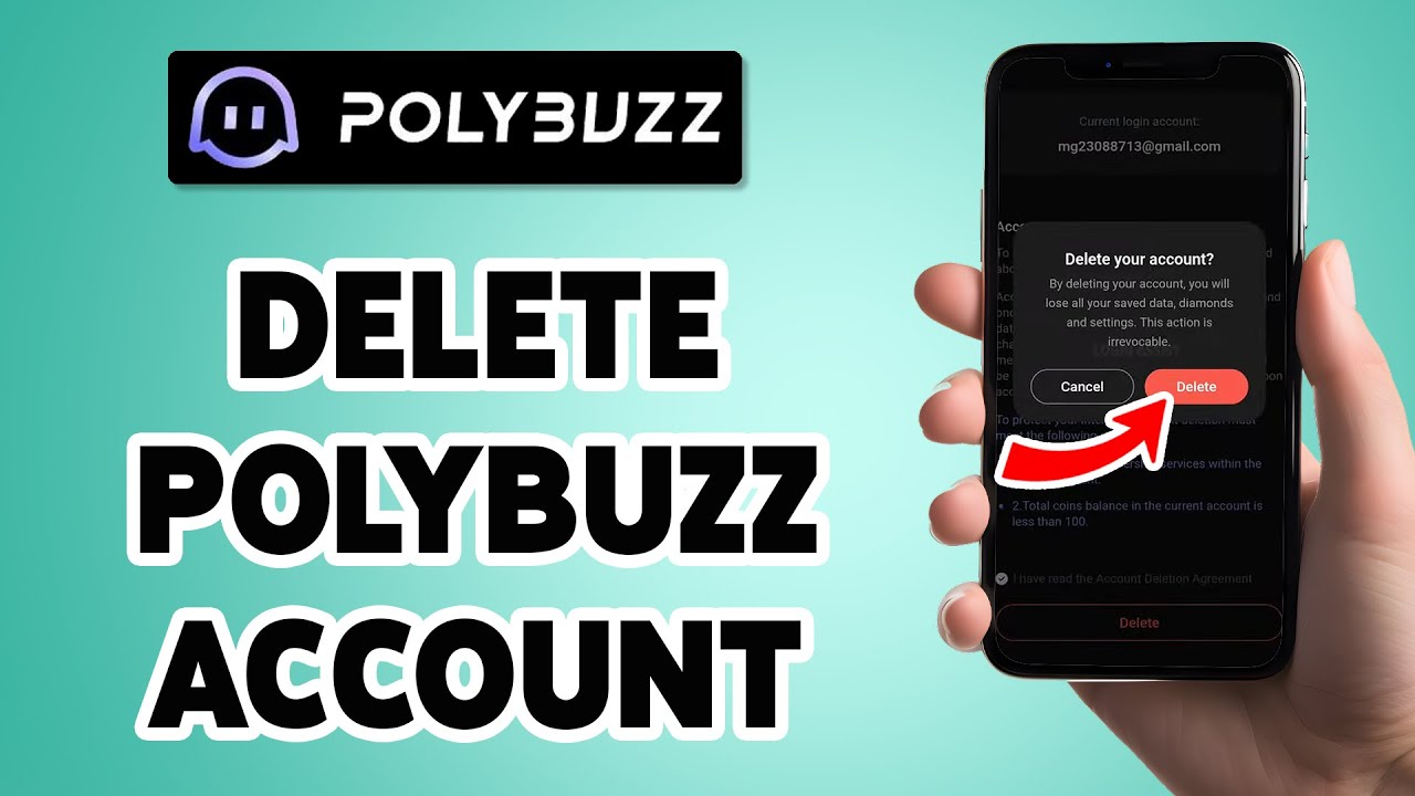 How To Delete PolyBuzz Account 2025 | Close Poly AI Account Permanently ...