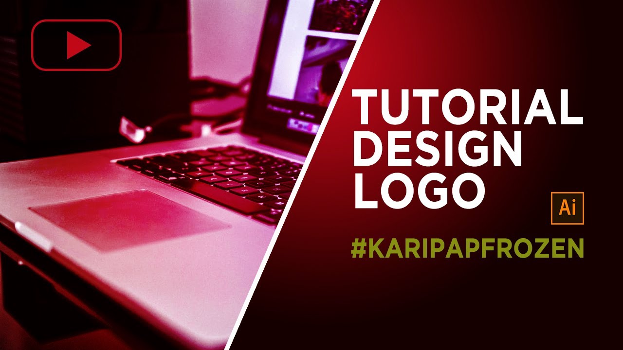 Tutorial Design Logo Karipap - YouTube