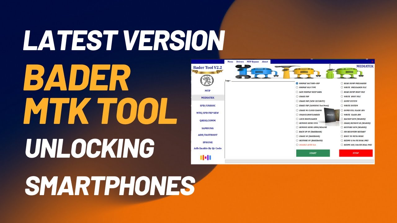 Bader Tool V2.6 For Unlocking Smartphones - YouTube