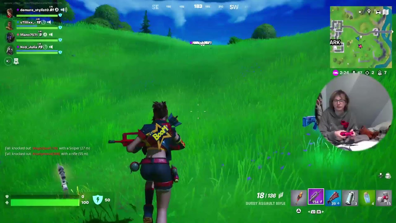 Trans girl Fortnite live stream part 20 - YouTube