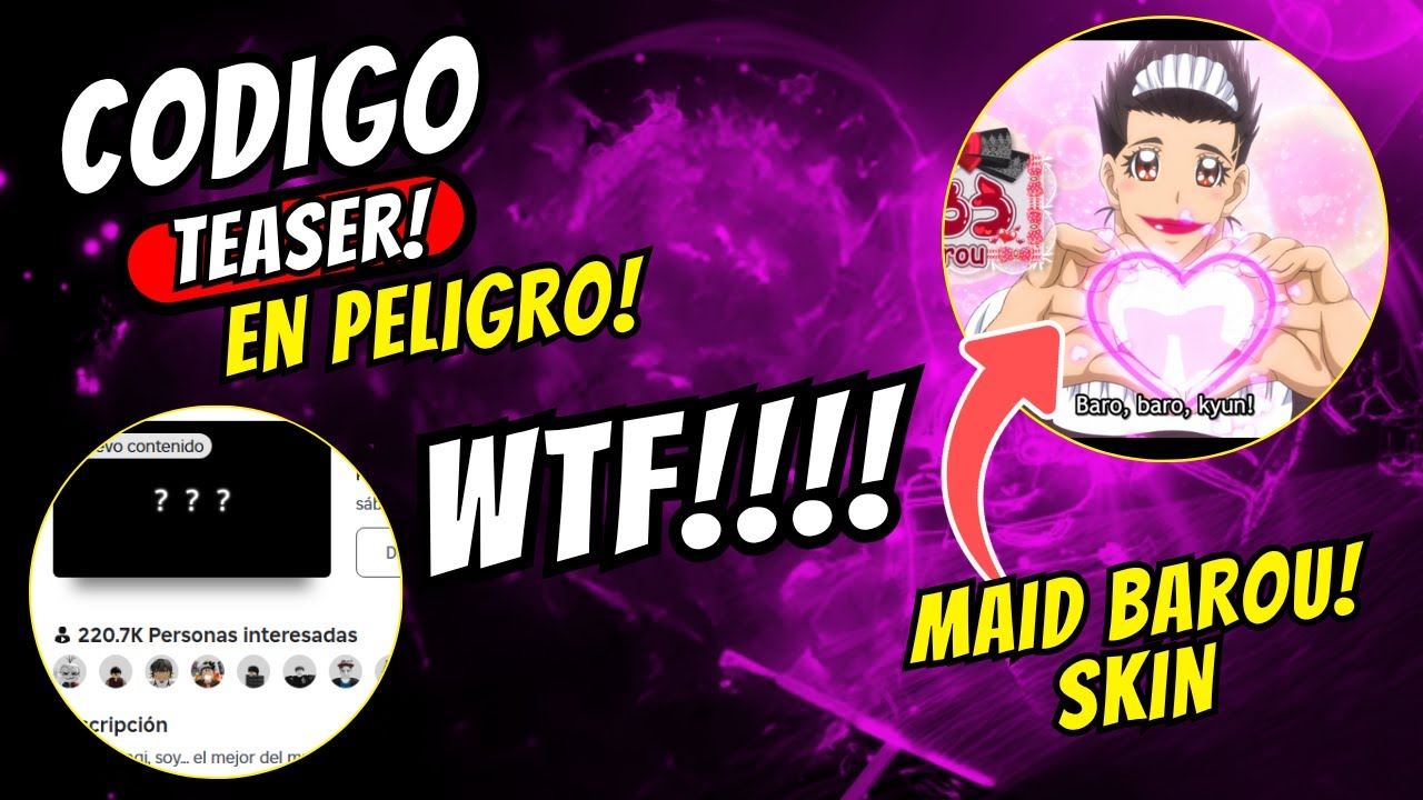 ¡NO LLEGAMOS A LA META!😭PROXIMA SKIN MAID BAROU😱¡Una Locura! en Blue ...