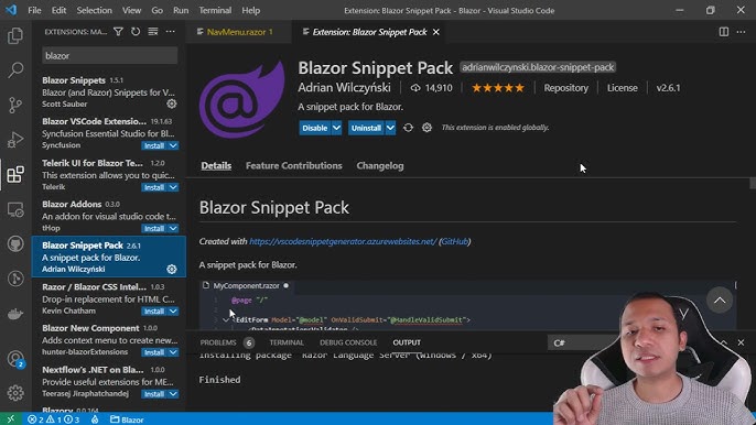 Blazor Visual Studio Code