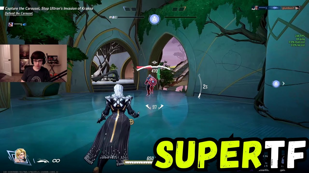 20-0! SUPERTF TOP 500 EMMA FROST GAMPELAY - MARVEL RIVALS SEASON 2 ...