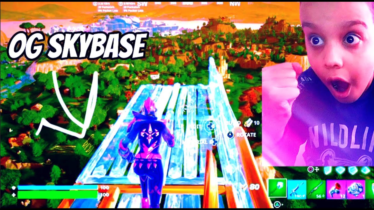 OG Fortnite Skybase Memories 🥺🥺 !!! - YouTube