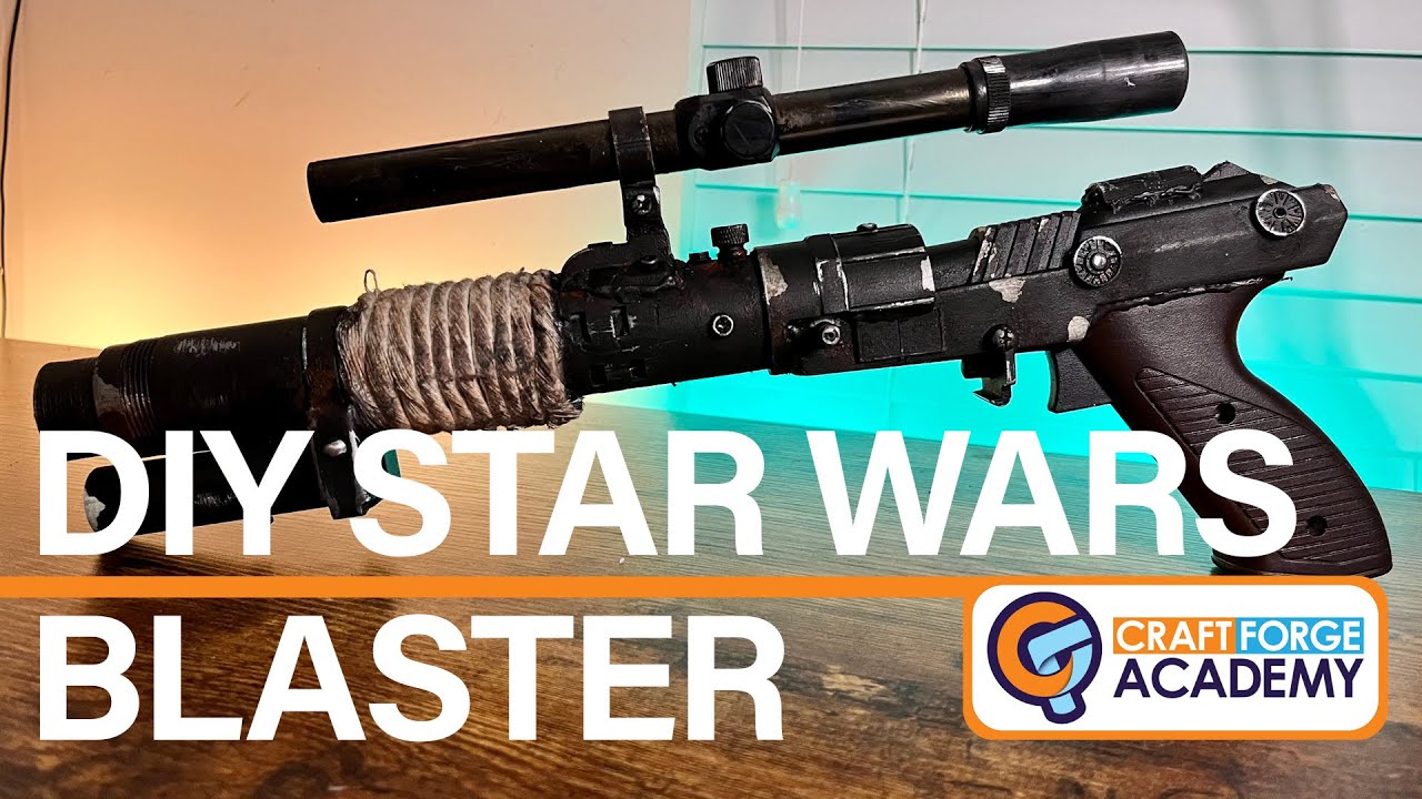 Let’s Build A DIY Custom Star Wars Bounty Hunter Blaster // Star Wars ...