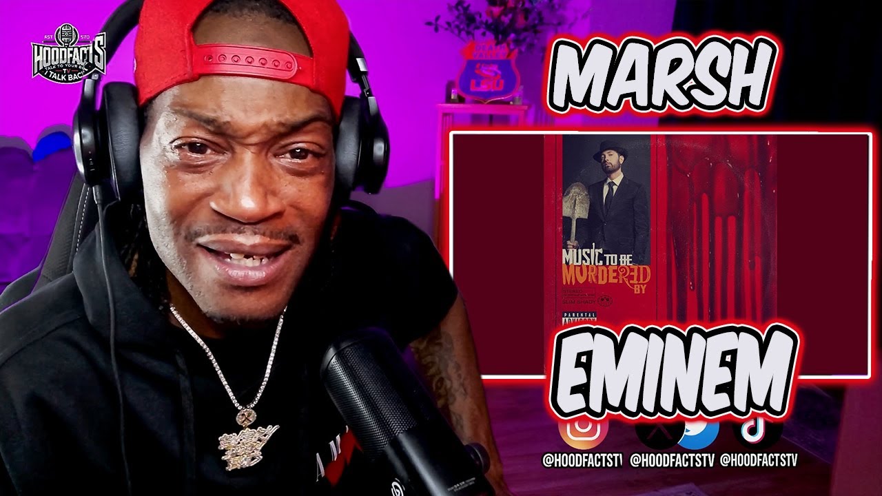 HoodFacts TV Reacts to | Eminem Marsh - YouTube