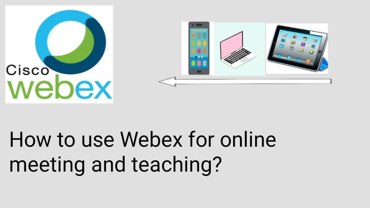 How to use Webex for online meeting? วิธีใช้ Webex สำหรับการประชุม ...