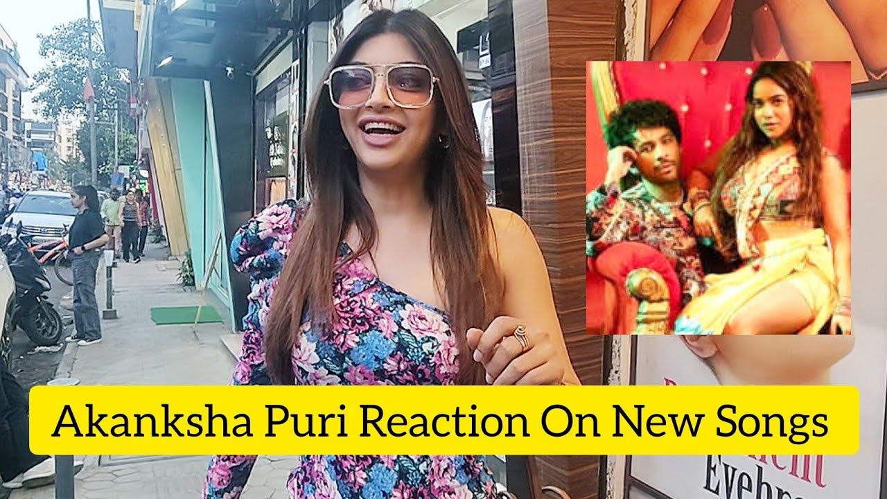 Akanksha Puri Reaction on Tonny & Manisha & Abhiya New Song Teaser ...