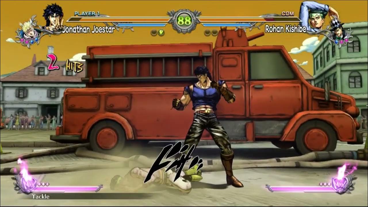 JoJos Bizarre Adventure All-Star Battle R - Arcade mode #Jonathan Joestar - YouTube