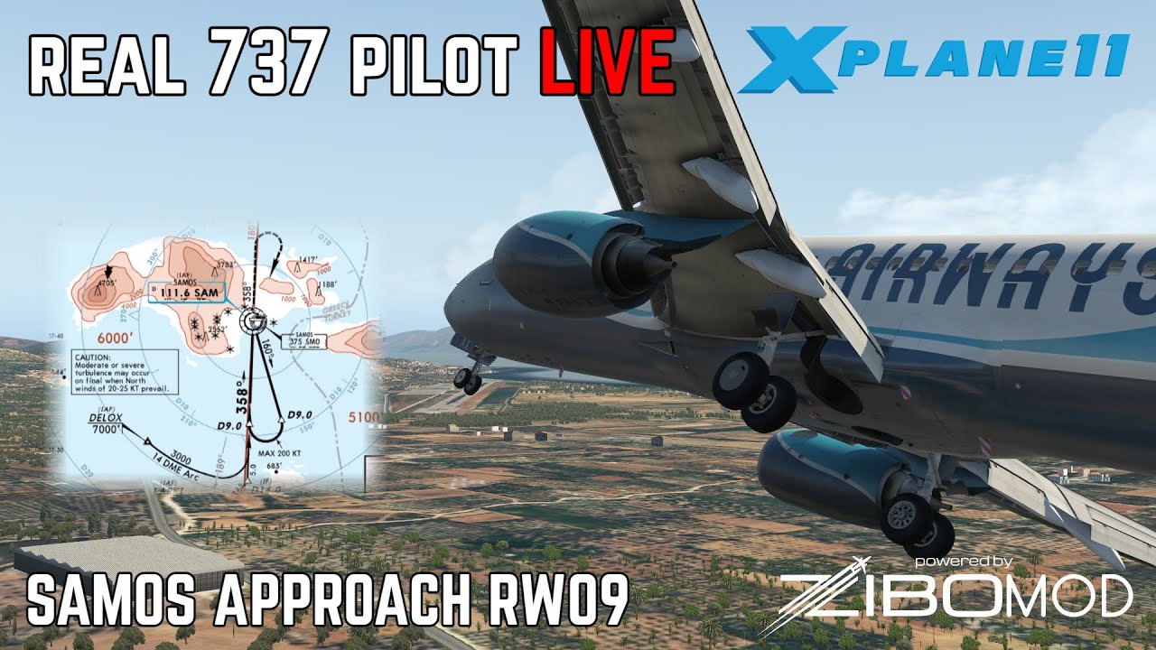 Hardest Approach in Europe? | ZIBO MOD 737 flown by REAL 737 Captain to ...