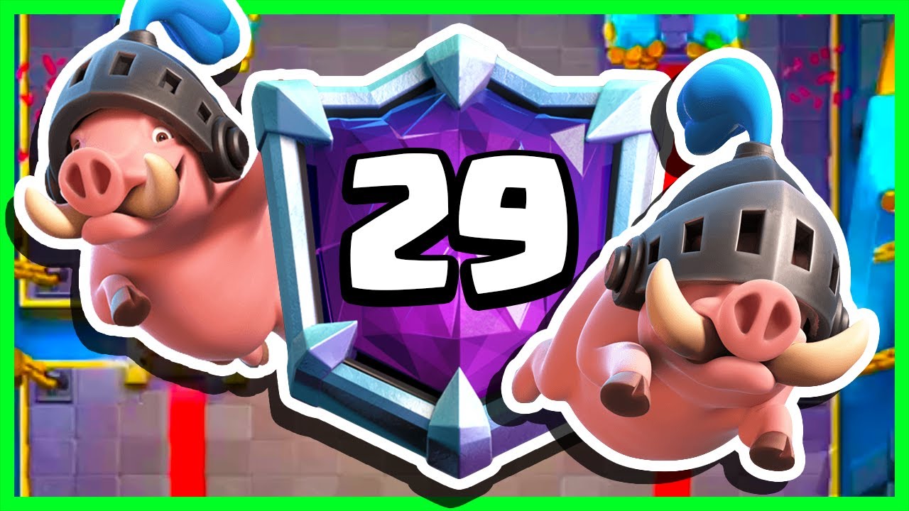 Top Ladder with Royal Hogs Earthquake! | Clash Royale (2021) - YouTube