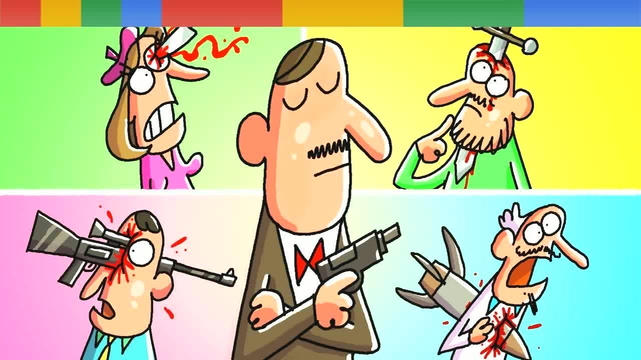 Top 10 HITMAN Cartoons ALL TIME | The BEST of Episode | Hilarious ...