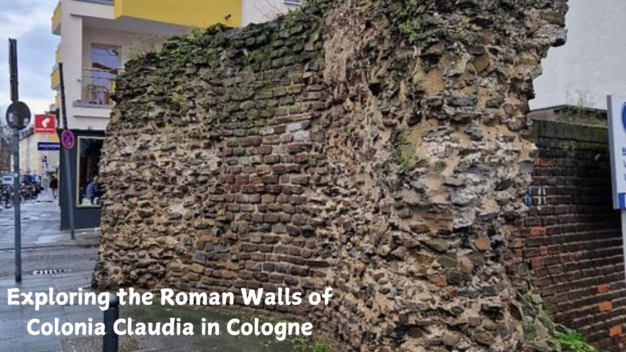 Exploring the Roman Walls of Colonia Claudia in Cologne - YouTube